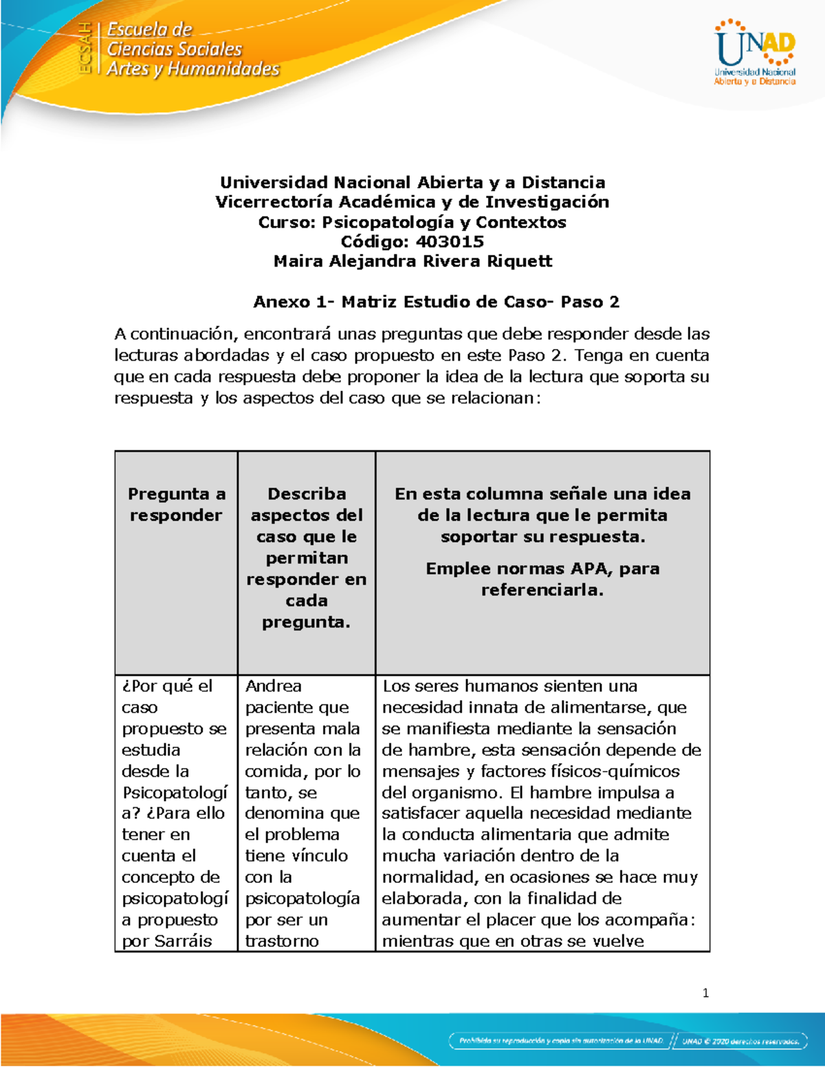 Anexo 1- Matriz Estudio de Caso- Paso 2 - Universidad Nacional Abierta y a Distancia ...