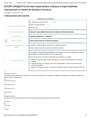 Examen [APEB 1-30%] Estudio de caso Analice el caso Jean Pierre Bemba y el Estatuto de Roma de ...