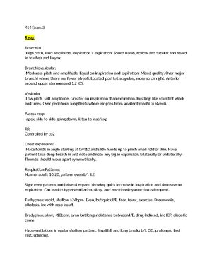 NR 414 Exam 4 - n/a - NR 414 Exam 4 Neuro: Know all CN. Brain anatomy ...