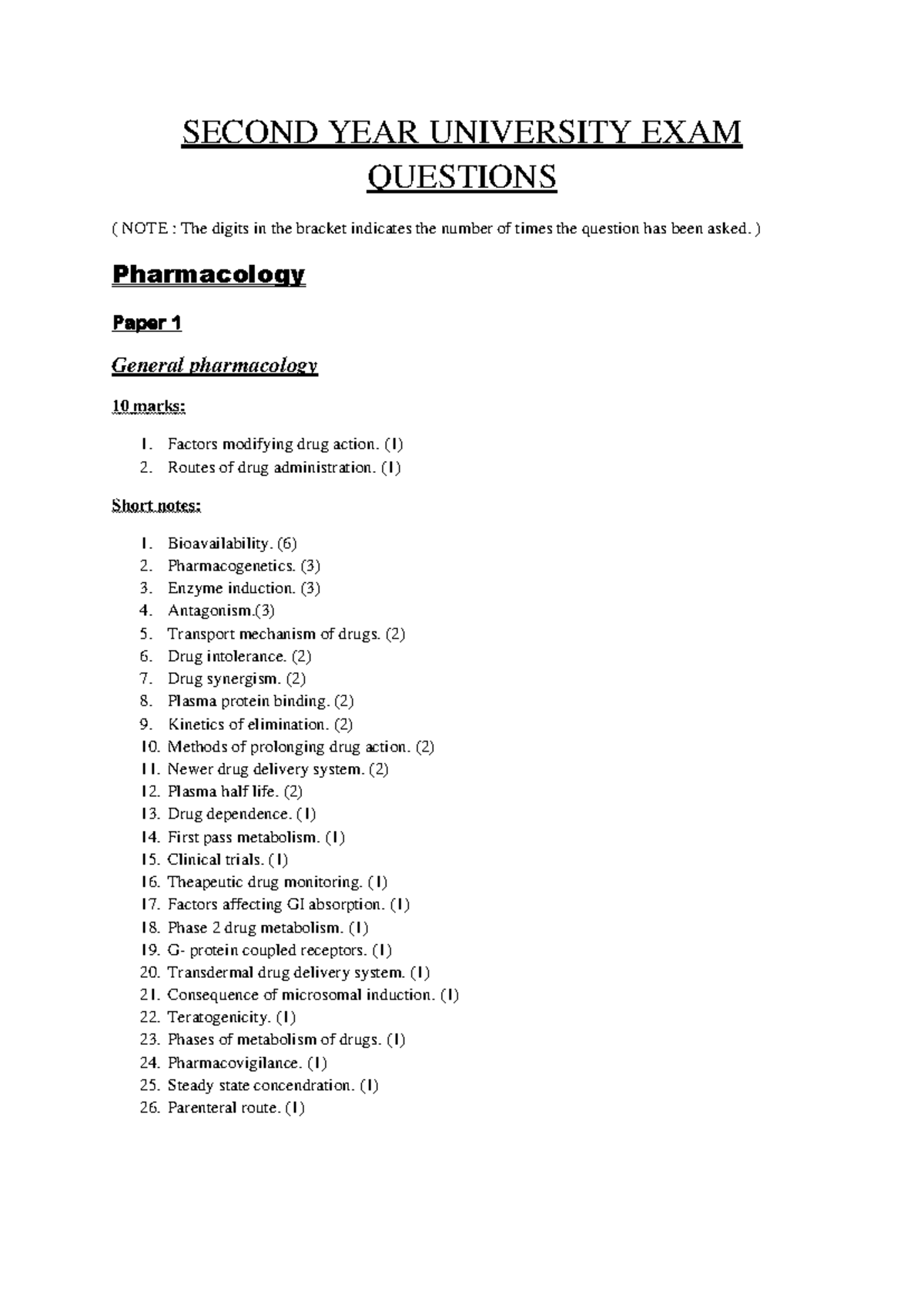 5.Three Subjects -Previous Year University Questions - SECOND YEAR ...