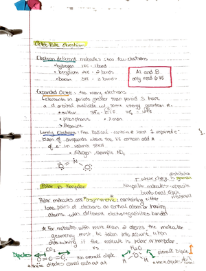 CHEM 241 - Exam 1 Notes - Part 1 - Basic Organic Chemistry Organic ...