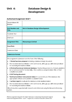 DBMS - Boook Exercise - Review Questions Define each of the following terms: a) data Stored ...