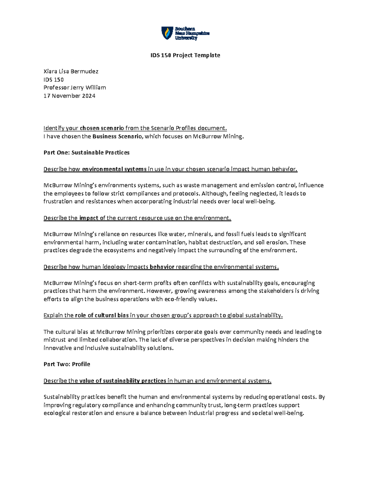 IDS 150 Project Template M3 - IDS 150 Project Template Xiara Lisa ...