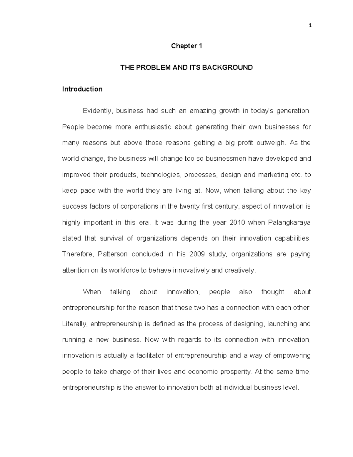 Guide - Research paper - Chapter 1 THE PROBLEM AND ITS BACKGROUND ...