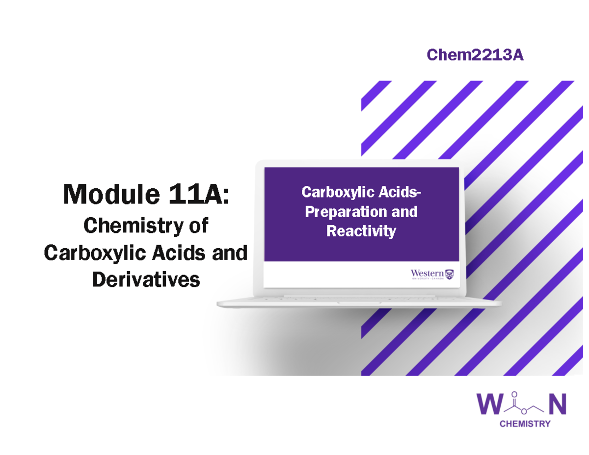 Module 11 CO2H and Derivatives Notes for Annotating-2 - Module 11A ...