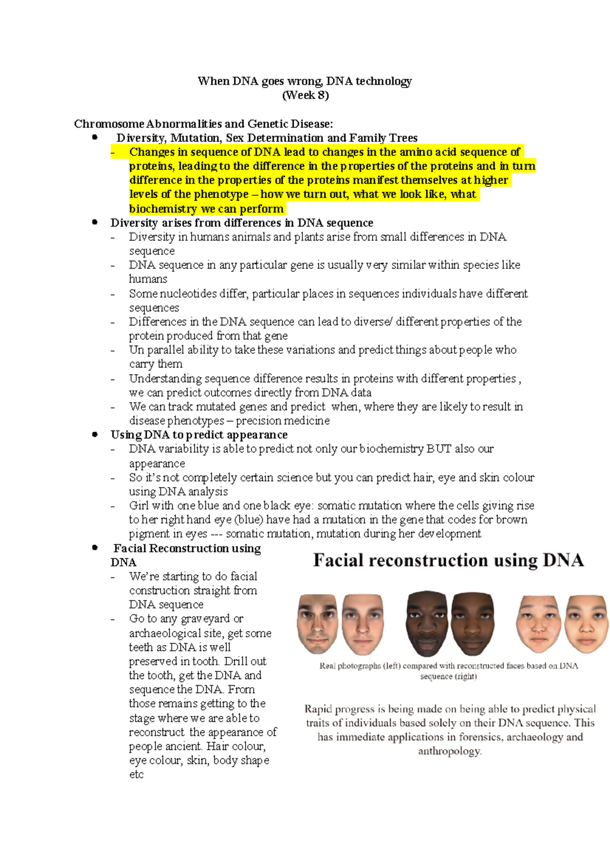 When DNA goes wrong - gilling - When DNA goes wrong, DNA technology ...