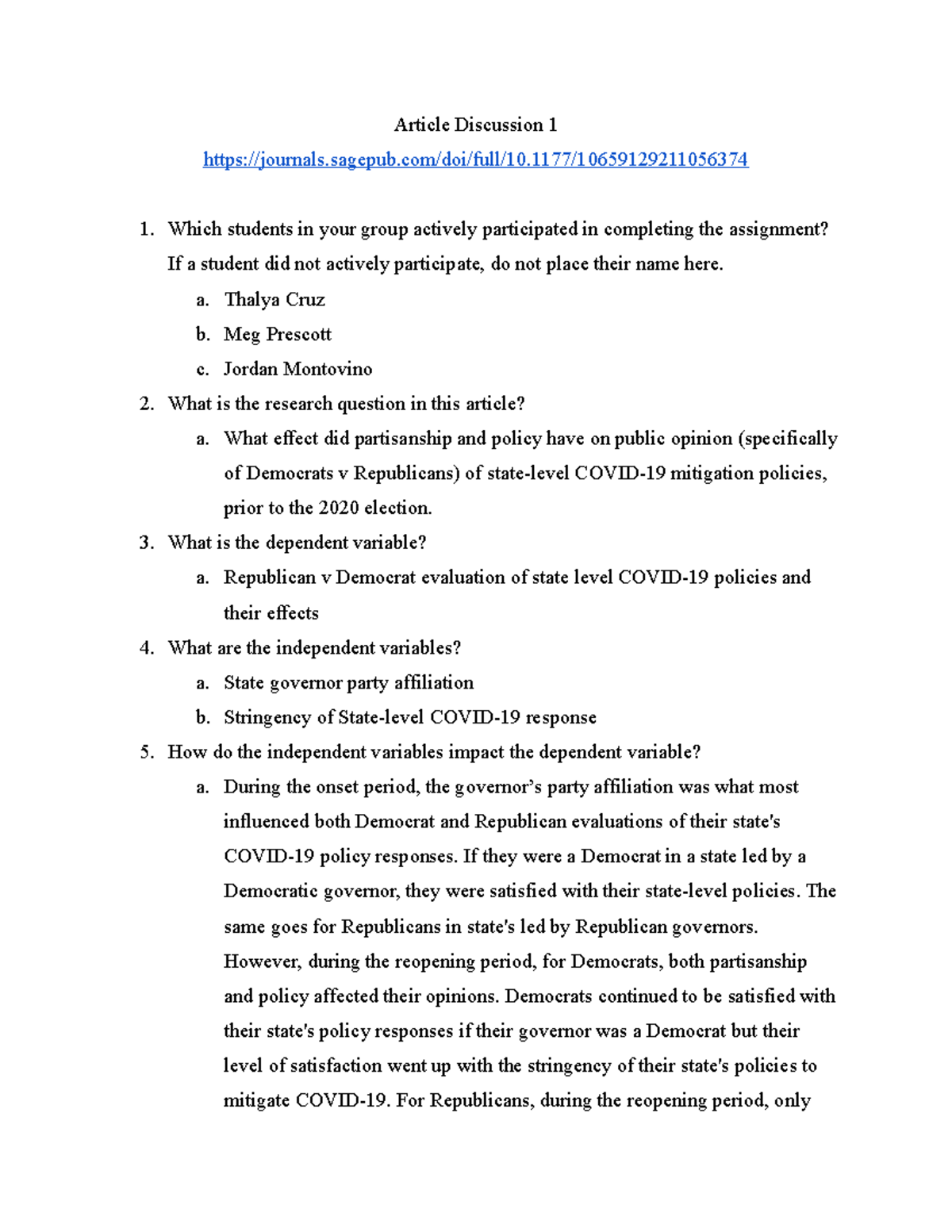 Article 1 - Article Discussion 1 journals.sagepub/doi/full/10.1177 ...