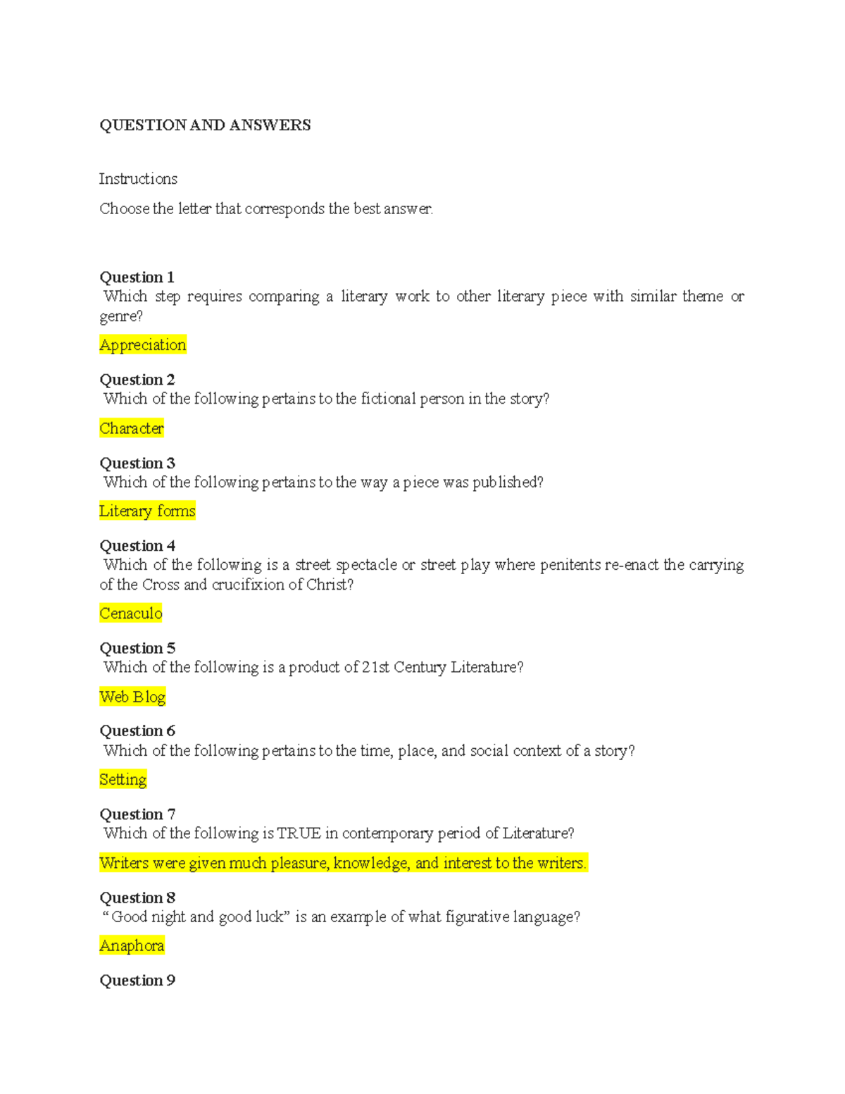 Week 16 e LMS Assessment 08 Critical Analysis in Poetry - QUESTION AND ...