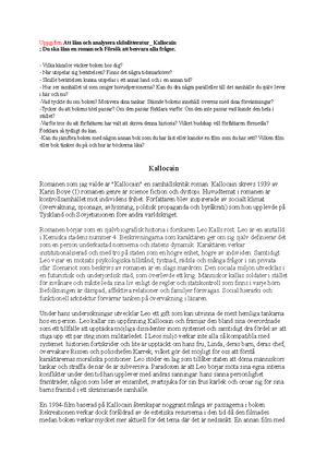 Språklig variation - Betyg: A - Språklig variation Språk är en av ...