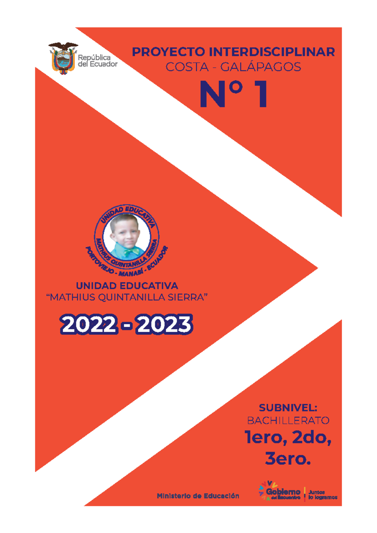 Proyecto Interdisciplinar Caratula- Bachillerato - Diseño ...
