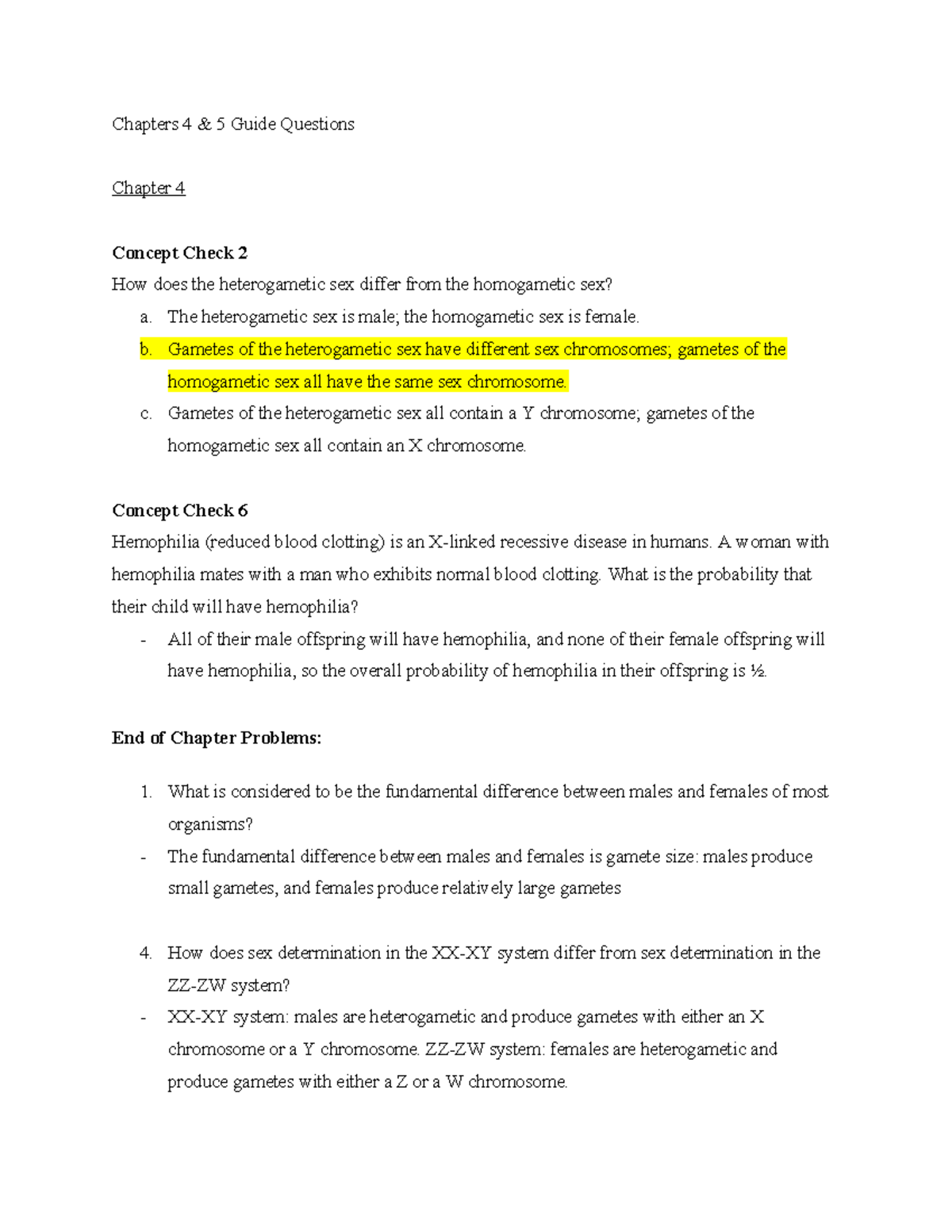 Chapter 4&5 guided questions - Chapters 4 & 5 Guide Questions Chapter 4 ...