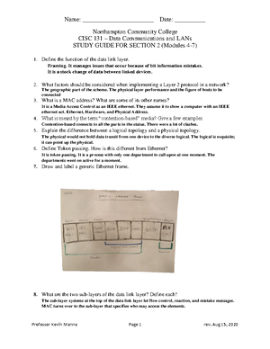Key Points- Ch.2 Networking - Key Points/Summary for Chapter 2 ...