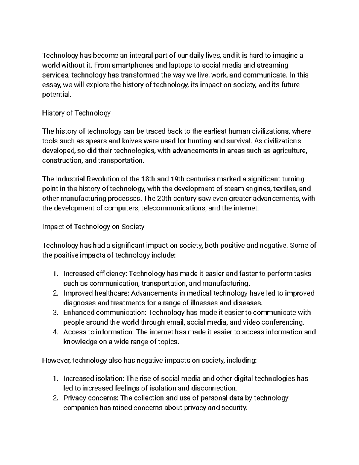 Technology - From smartphones and laptops to social media and streaming ...