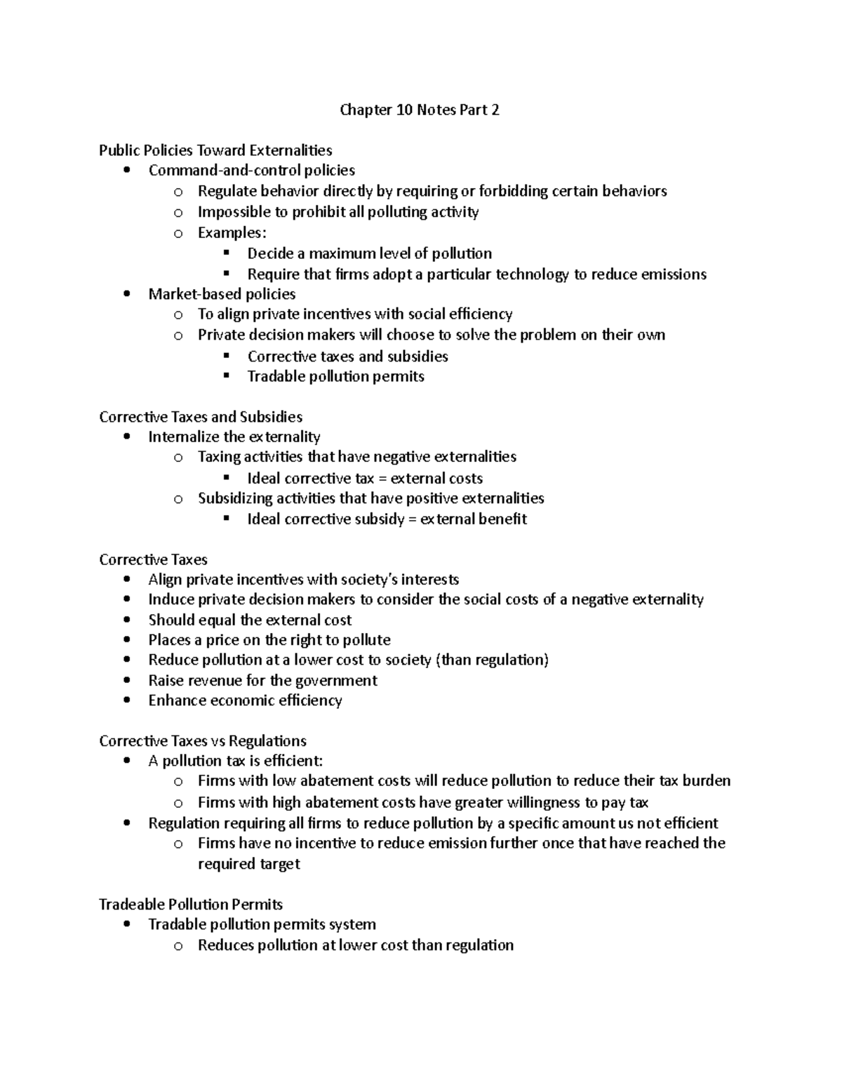 Chapter 10 Notes Part 2 (Student Version) - Chapter 10 Notes Part 2 ...