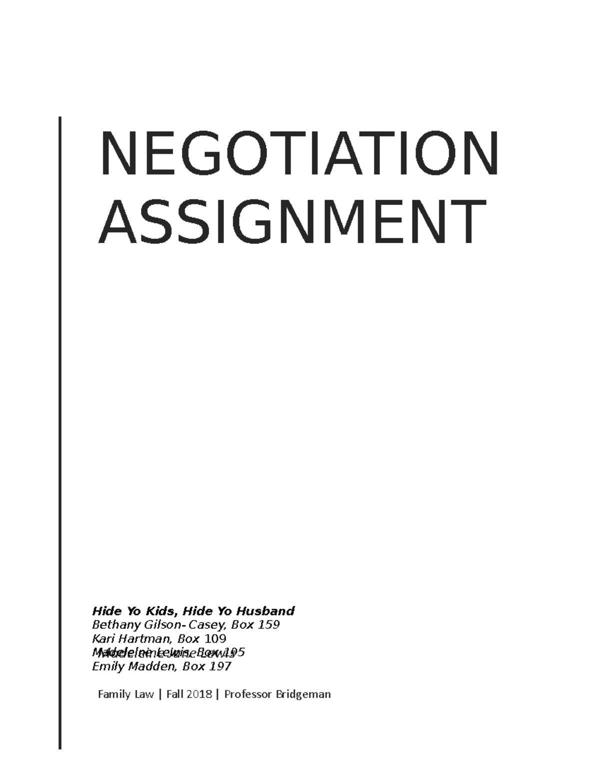 Assignment Cover Page For Kids