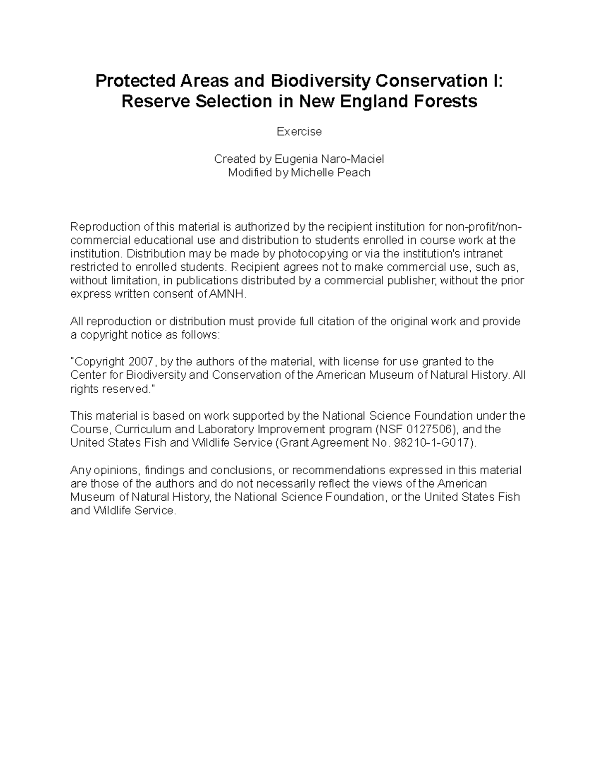 Summarizing 01EVS518 Week2 Protected Areas Exercise - Protected Areas ...