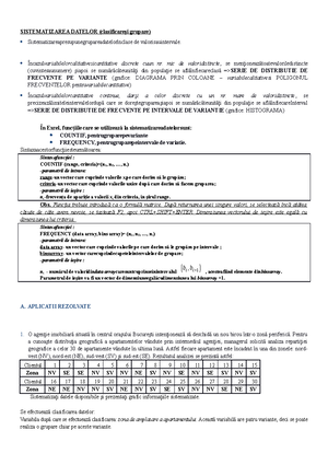 Model Examen 2023 - I. (6X 0,5p+1p) Exemplu Grila Ce este un cluster ...