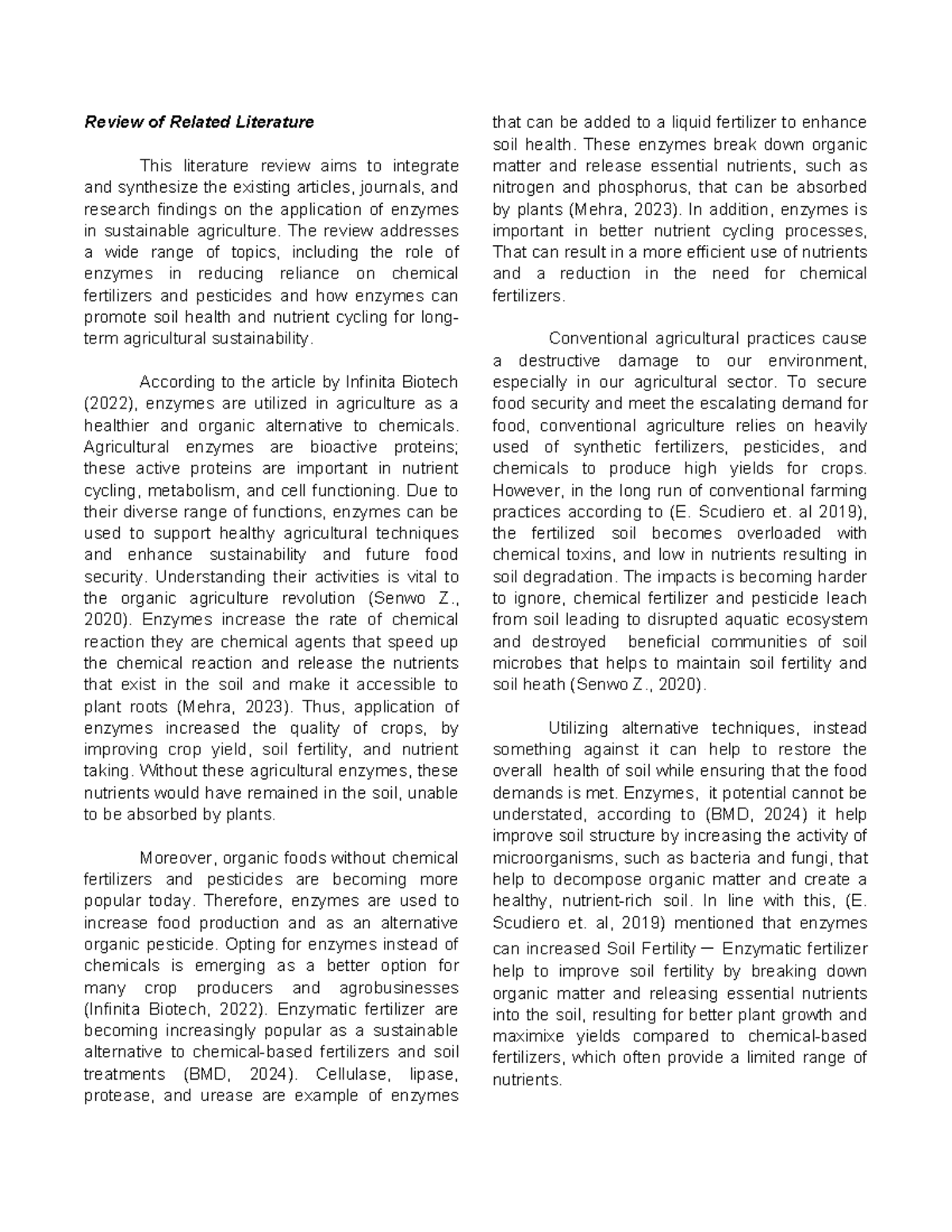 RRL C draft - Review of Related Literature This literature review aims ...