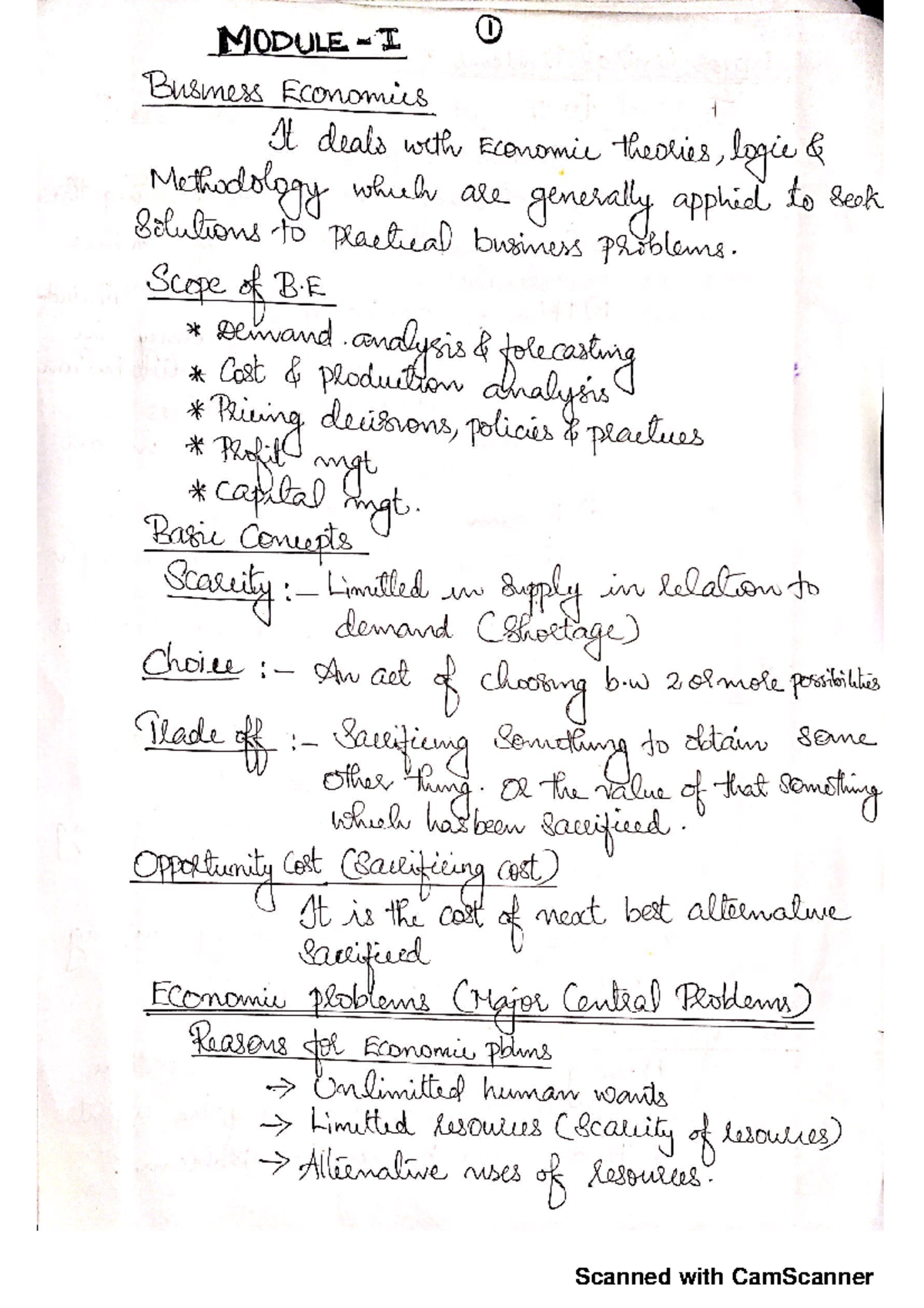 Business Economics 1-5 Modules - Studocu