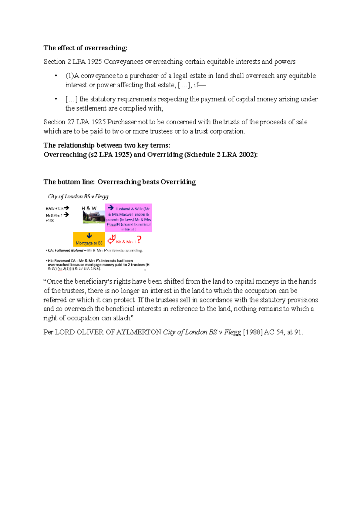 The effect of overreaching - The relationship between two key terms ...