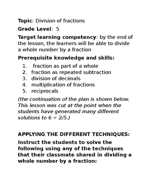 Learning Task 1 - LE-1 - Learning Task 1 Realizing What Teaching ...