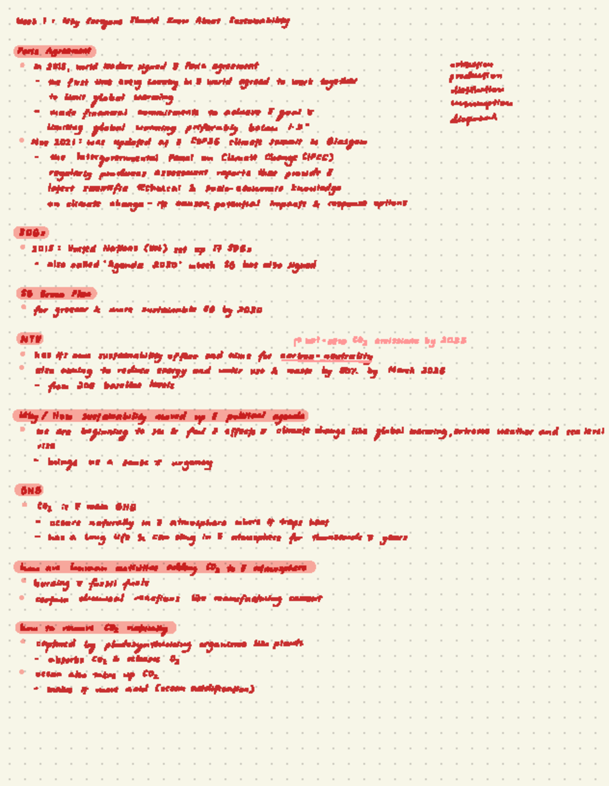 Cc6 - CC6 lams - Week 1 : Why EveryoneShould Know About Sustainability ...