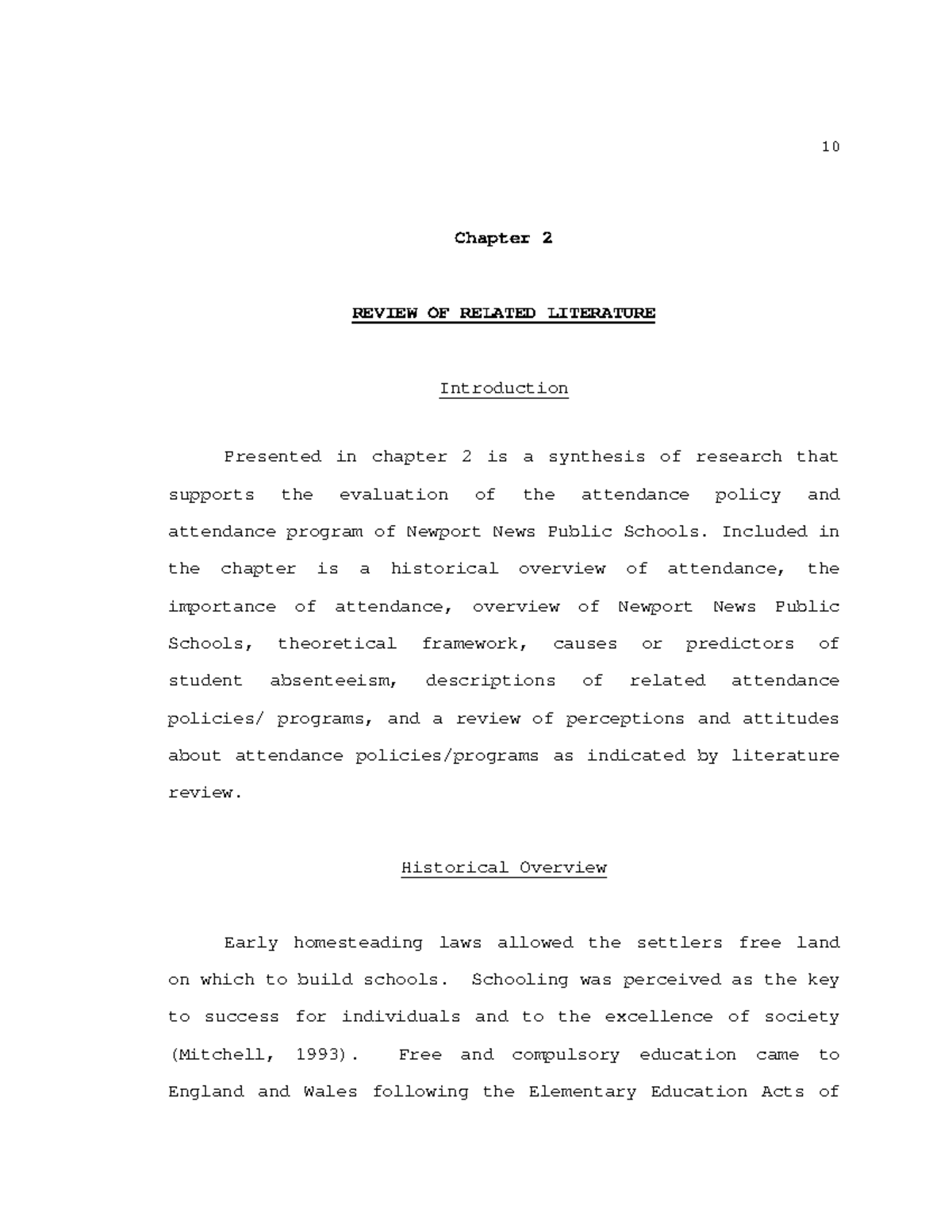 Chapter 2REV - Help other students - Chapter 2 REVIEW OF RELATED ...