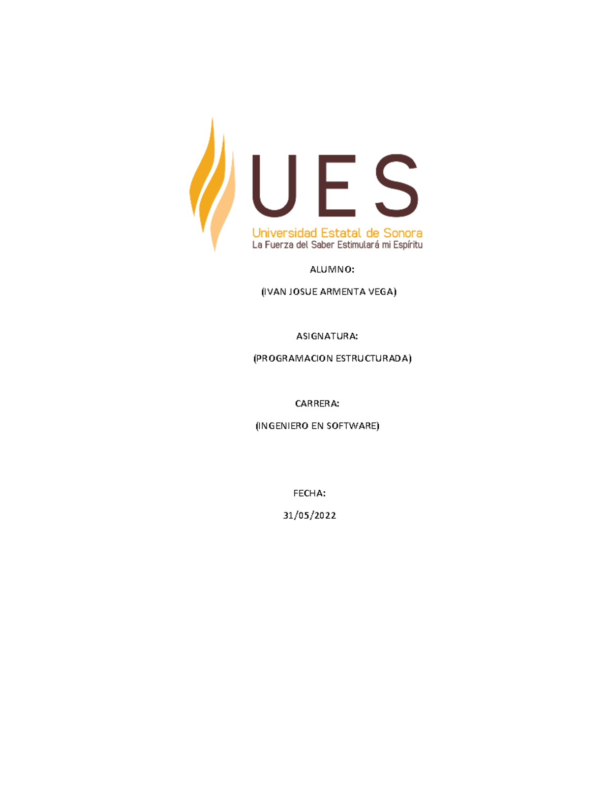 ACT6- Esquema sobre la estructura de un programa en Java - ALUMNO ...