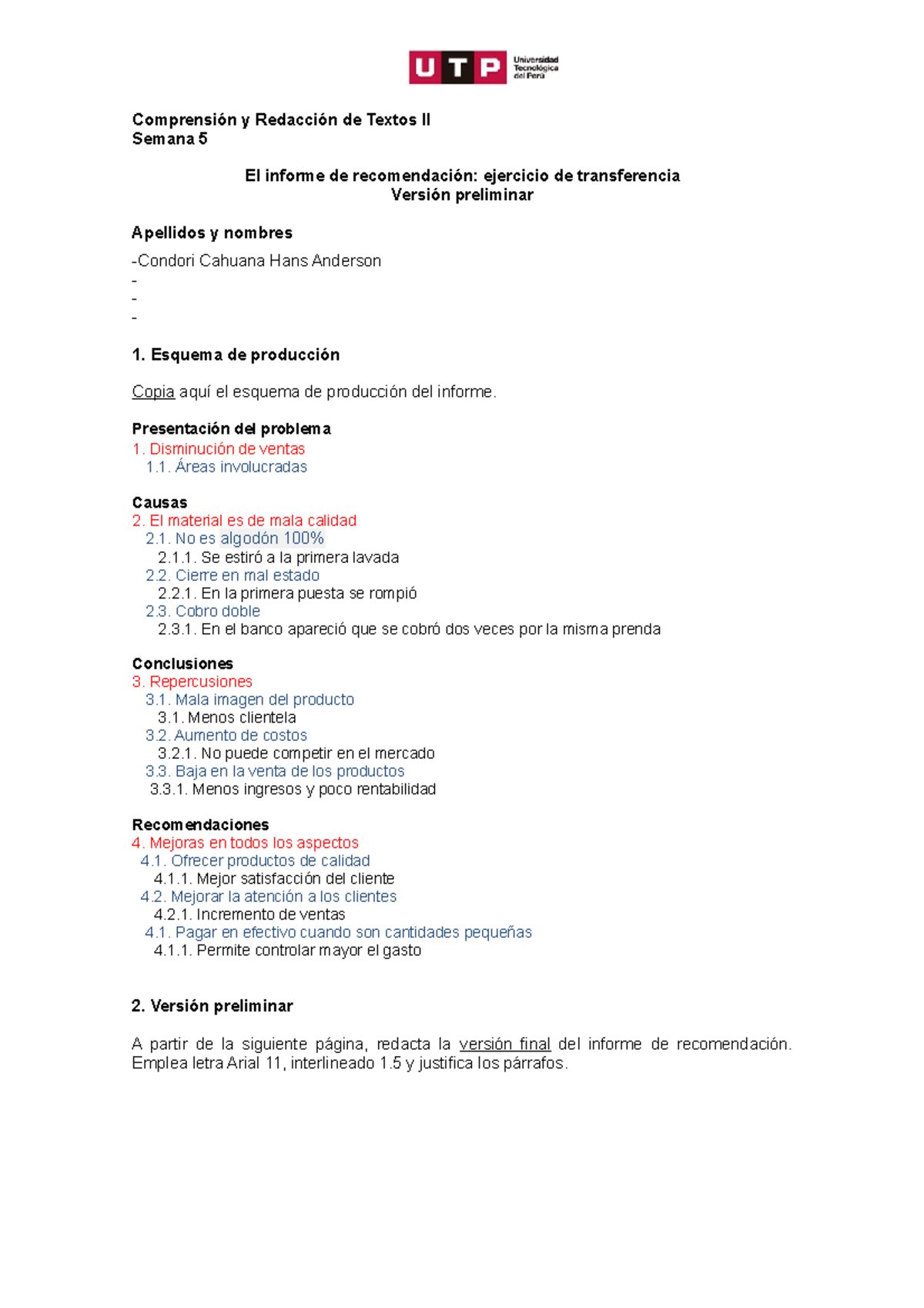 Cy R 6 - Gggghhhhh - Comprensión y Redacción de Textos II Semana 5 El ...