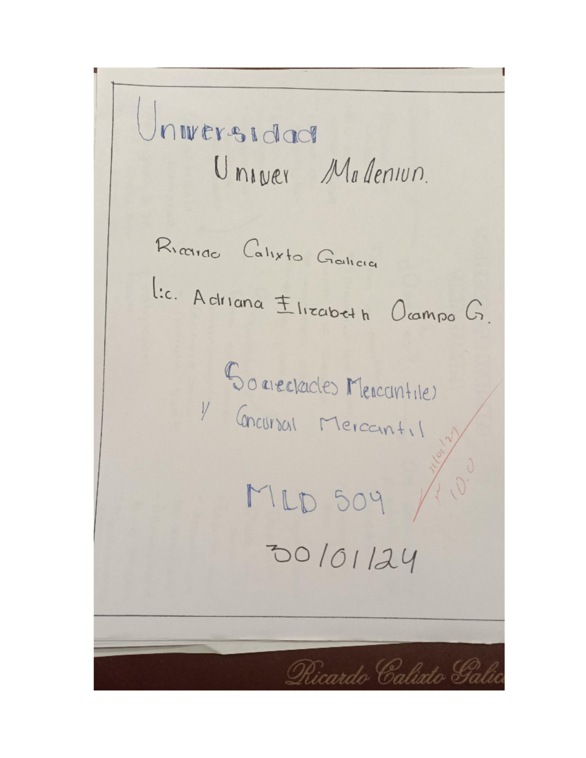 Act Apren 1 RCG - bien - Derecho mercantil - Studocu