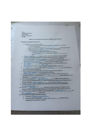 P 1 - chapter 4 notes - I. Psychodynamic - movement of psychic energy A ...