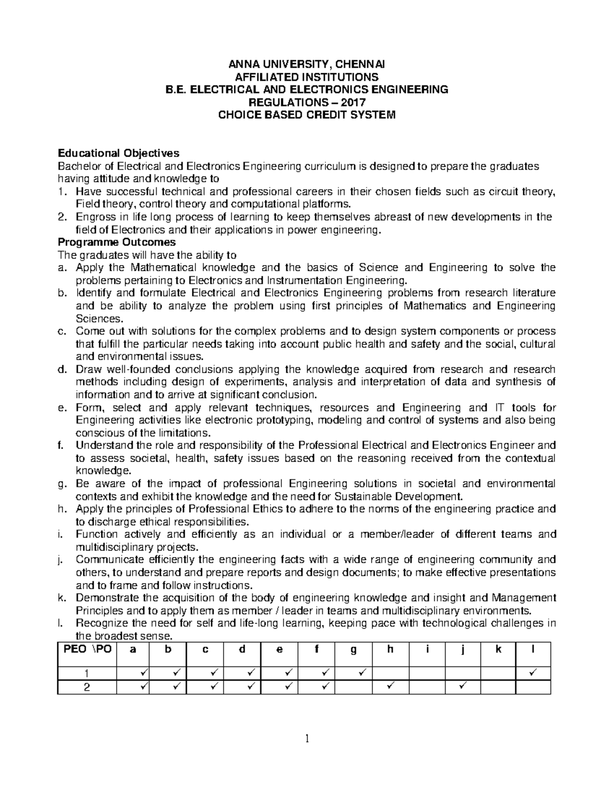 Anna University EEE Syllabus Regulation recruitmentresult - ANNA ...
