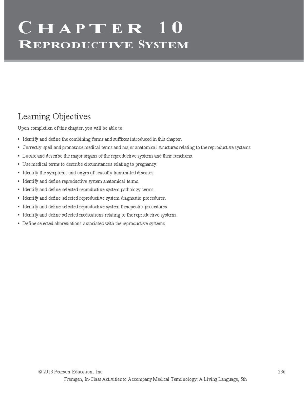 Worksheet Chapter 3 - The story about the note book - © 2013 Pearson ...