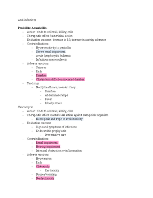 ATI Medication Template Amoxicillin - ACTIVE LEARNING TEMPLATE ...