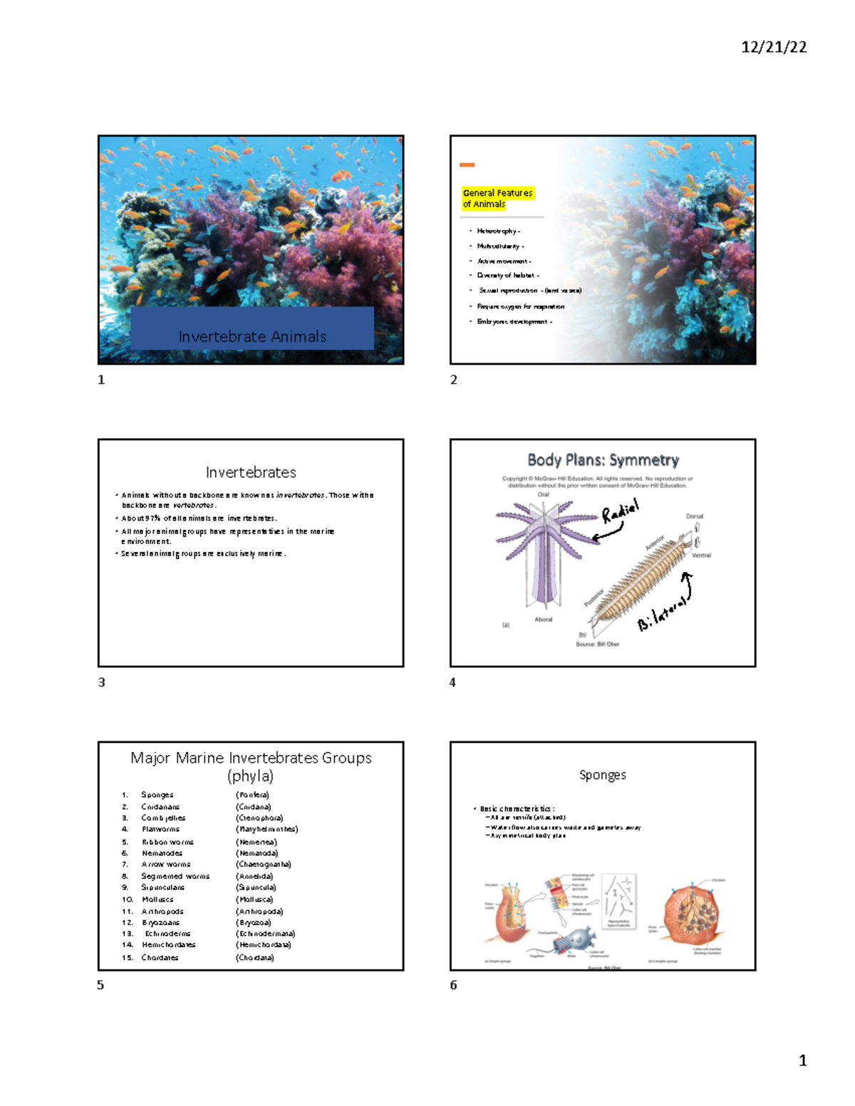 Invert Part I - They are designed for non-science majors. A survey of ...
