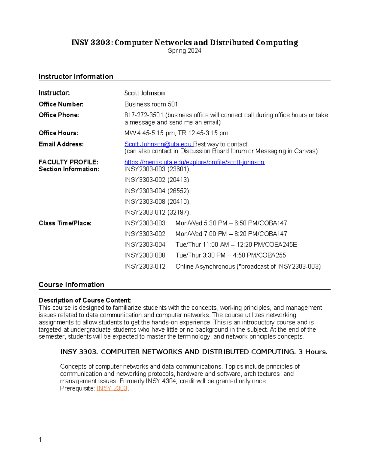 2024- Spring 2242-INSY-3303-002 - INSY 3303: Computer Networks and Distributed Computing Spring ...