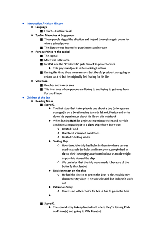 Frankenstein Notes - Introduction to Frankenstein Discussion Notes ...