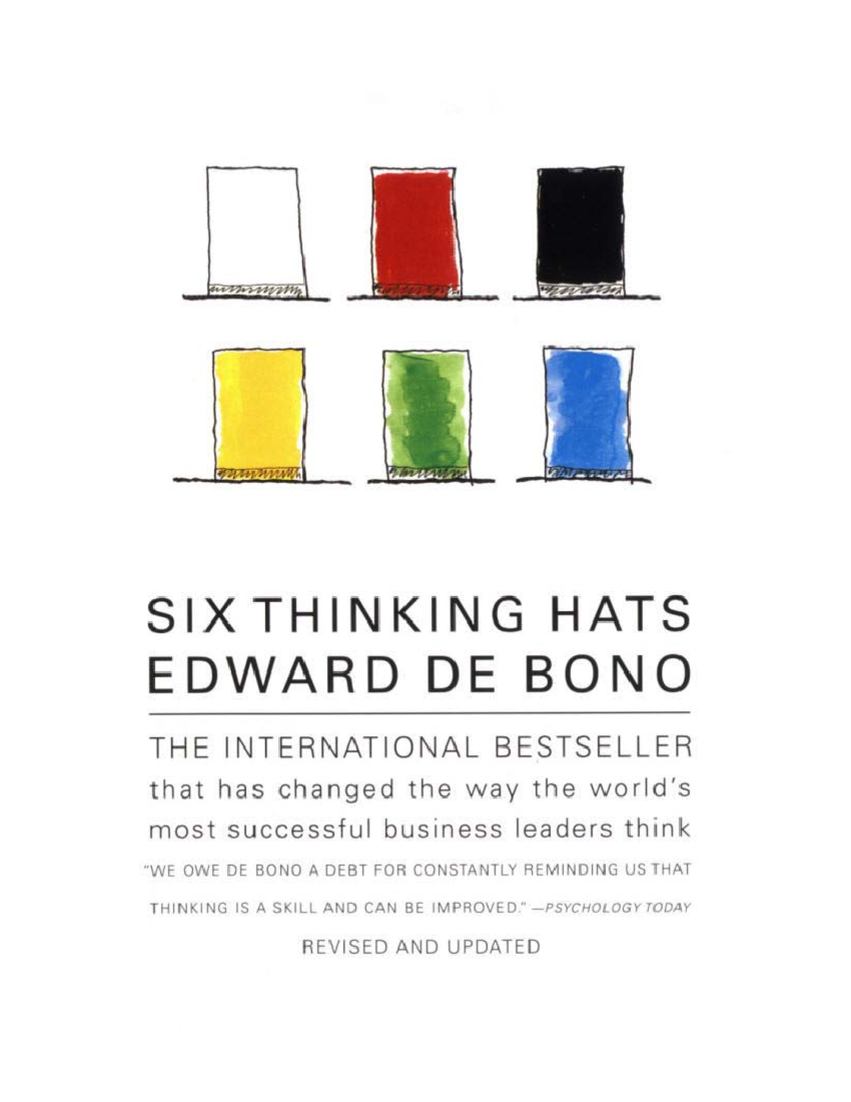 Edward De Bono - 6 Thinking Hats - EDWARD DE BONO SIX THINKING HATS ...