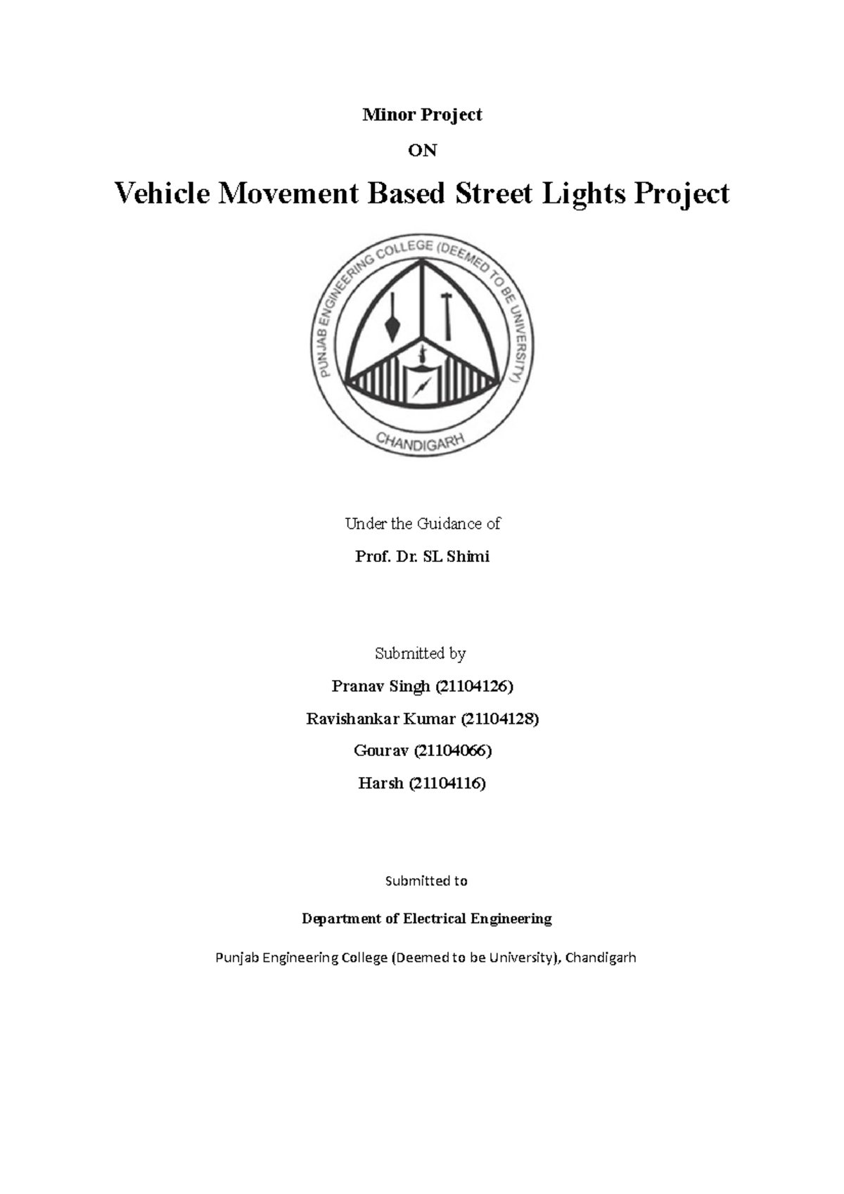 DOC-20230922-WA0005 - Minor Project ON Vehicle Movement Based Street ...