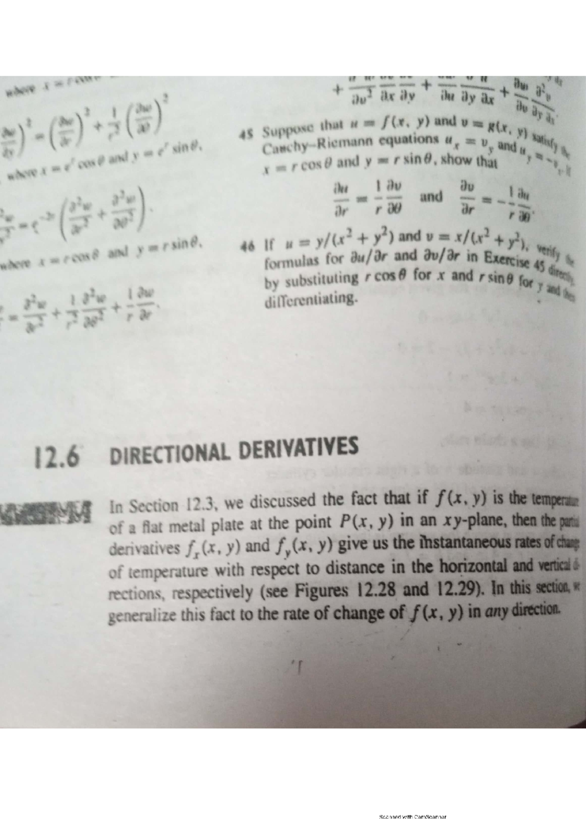 Book Chapter (12.6 to 12.8)[exercise and theory] - Multivariable ...