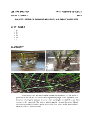 EAPP Module 5 Outlining A Reading TEXT - LEE ARNE BARAYUGA MA’AM ...