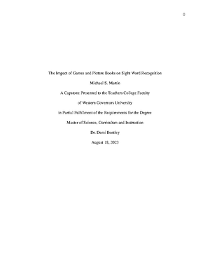 WGU Capstone Proposal Form Attempt 2 - WGU Capstone Proposal Template ...