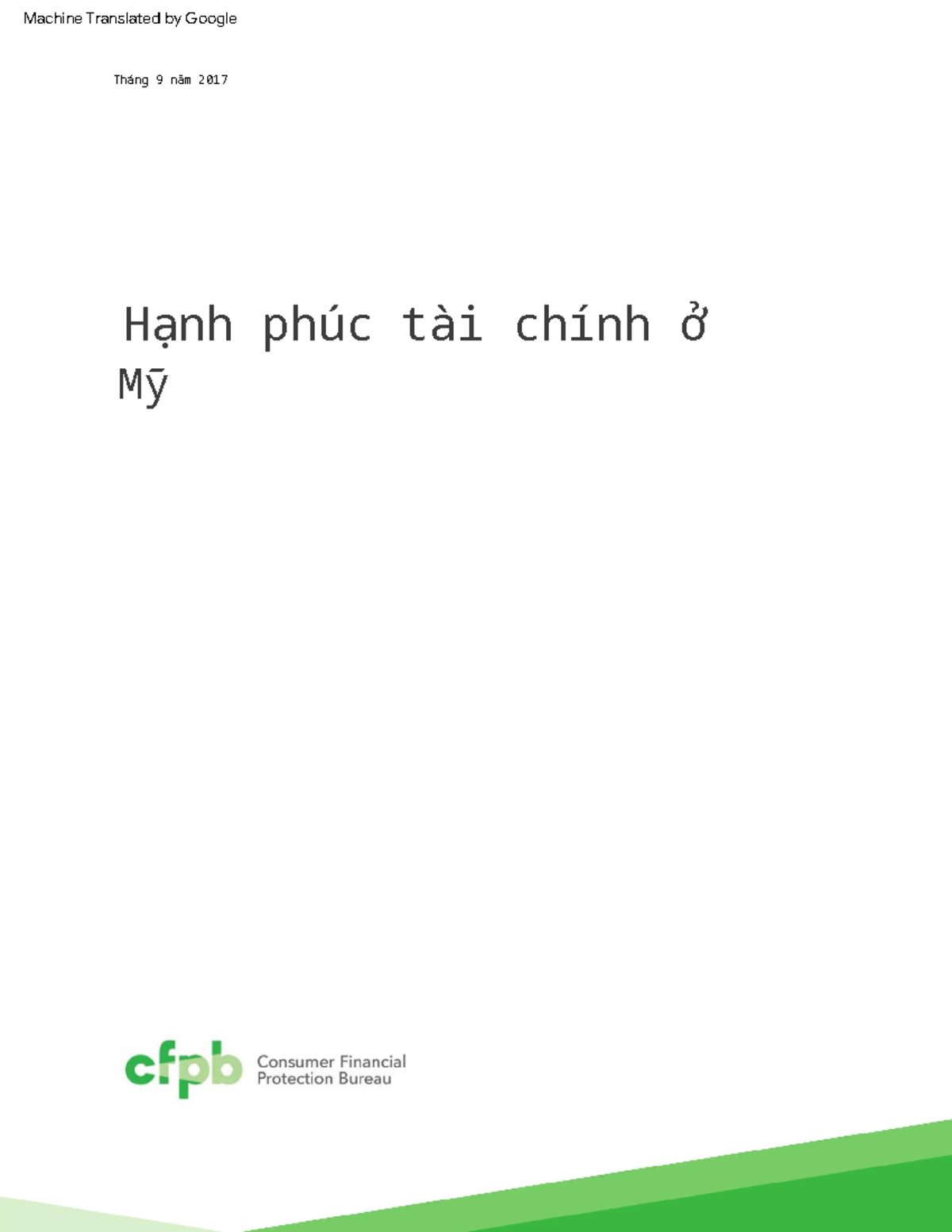 2017 09 cfpb financial-well-being-in-America - Tháng 9 năm 2017 Hạnh ...