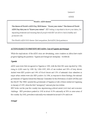 0213 - Good - Questions and Answers about HIV/AIDS 21 Are there laws in ...