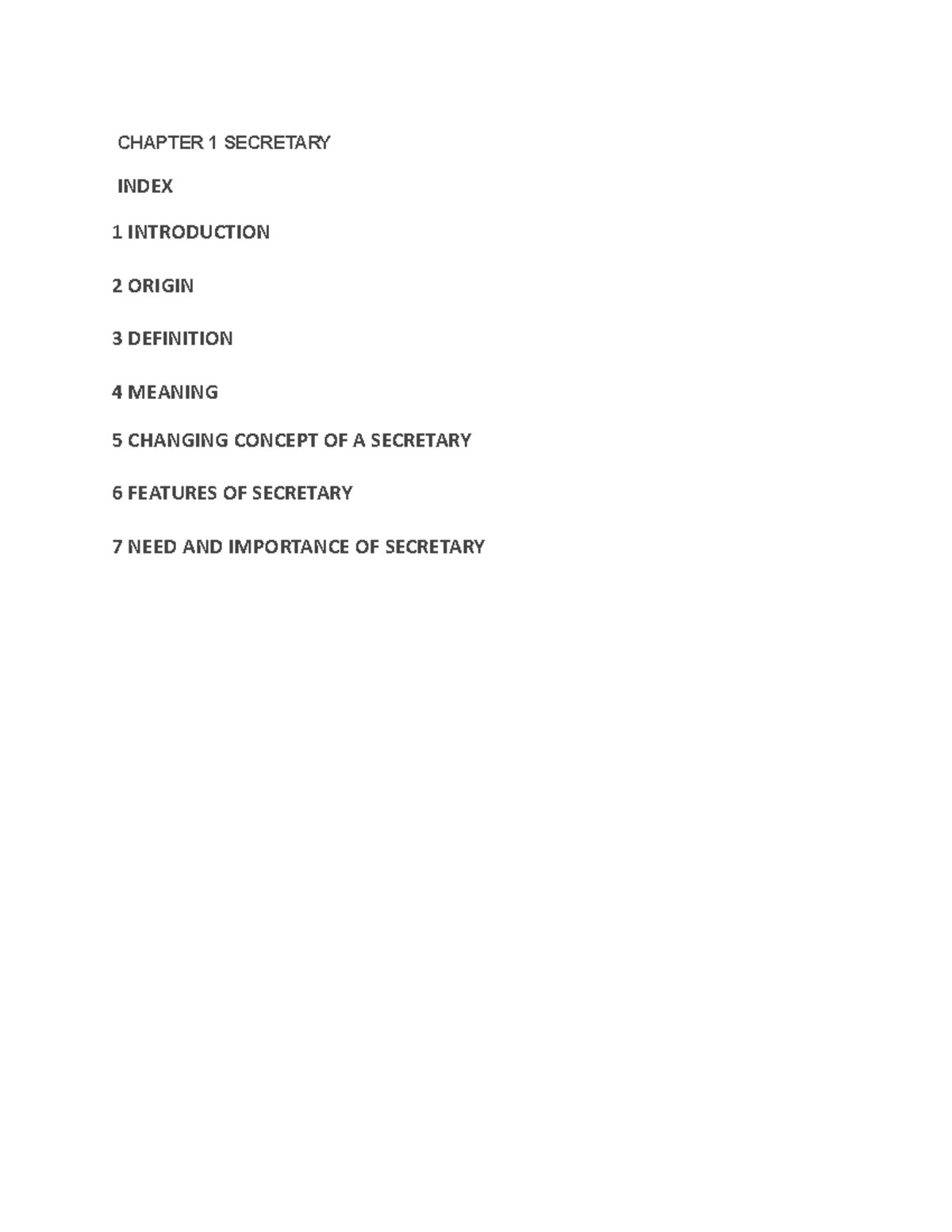 Class 12 Chapter 1 Secretary Secretrial Practice - CHAPTER 1 SECRETARY ...