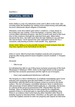 LLB101 - QUT - Introduction to Law - Studocu