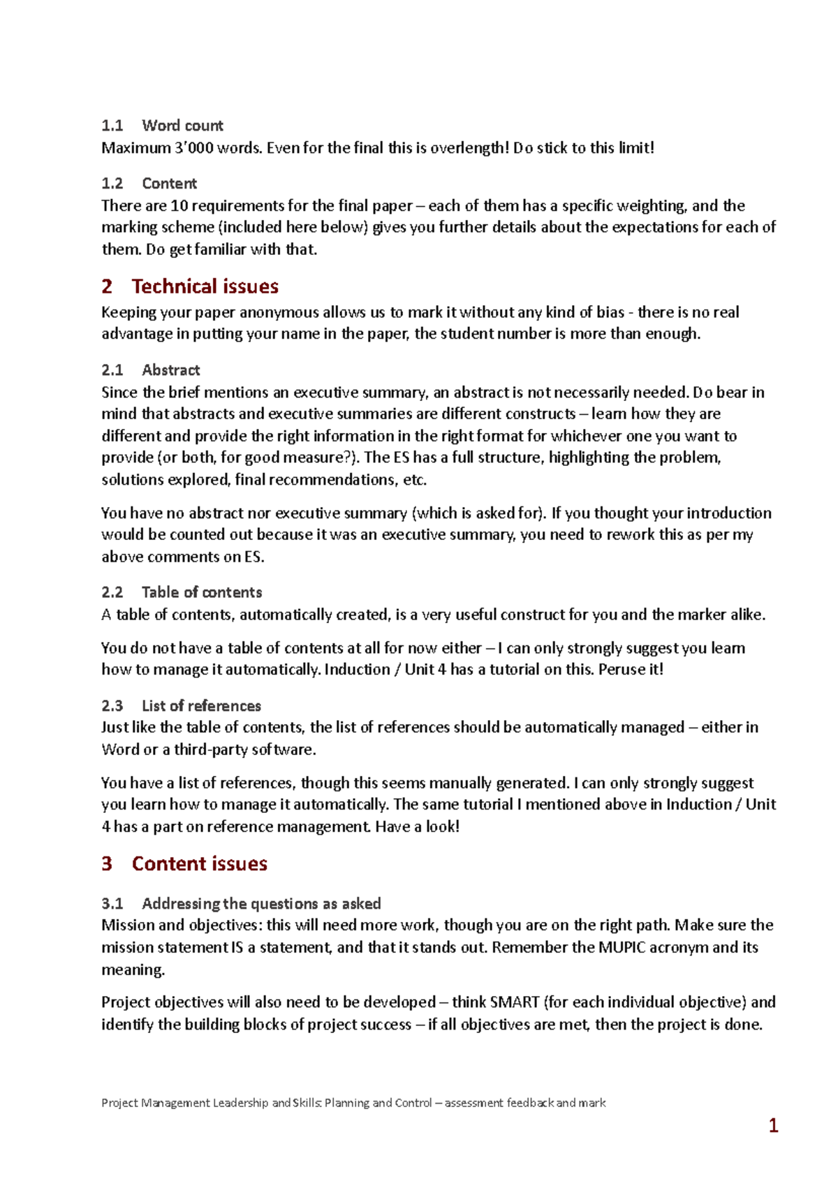 What needs to be done - Assignment brief for individual coursework - 1 ...