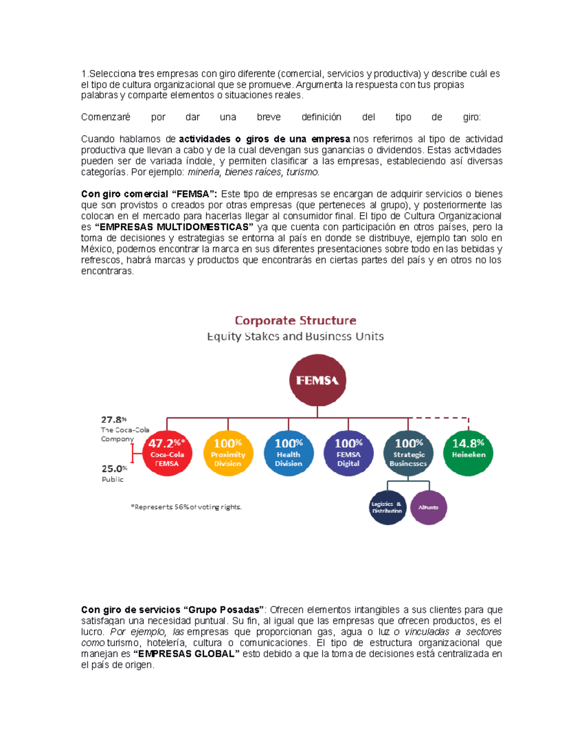 1Foro - foro 1 - 1 tres empresas con giro diferente (comercial ...