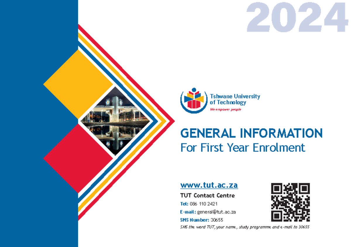 General-Information - This is prospectus - Tshwane University of ...