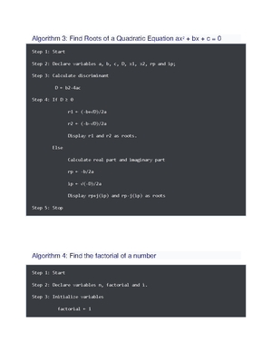 Programming Assignment Unit 4 Solution - Programming Assignment Unit 4 - Solution E-R Diagram in ...